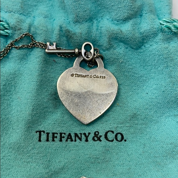 Jewelry | Authentic Tiffany Pendant Heart Keys Pendant | Poshmark